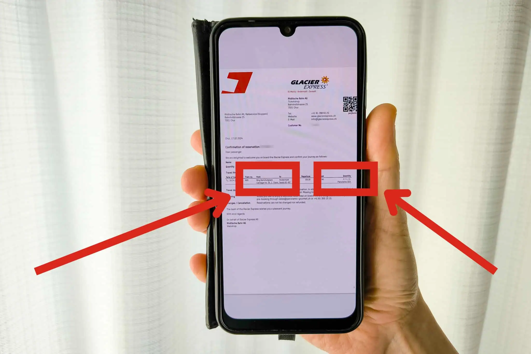 1st and 2nd class in Swiss trains: what to expect