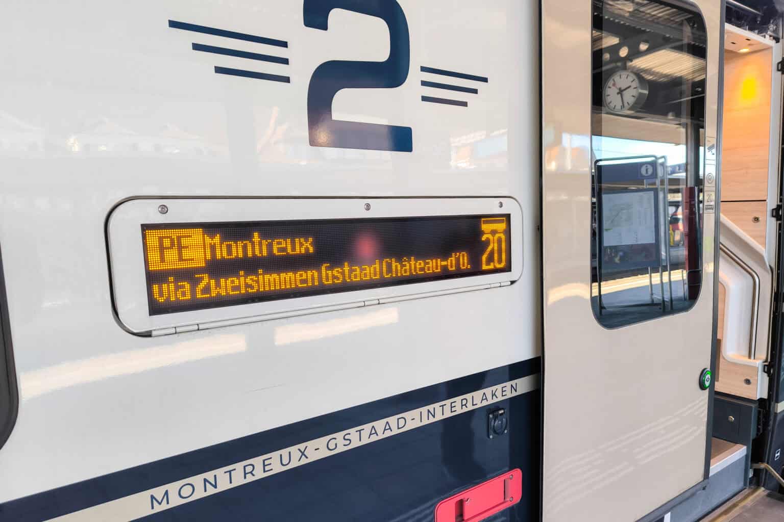 1st and 2nd class in Swiss trains: what to expect