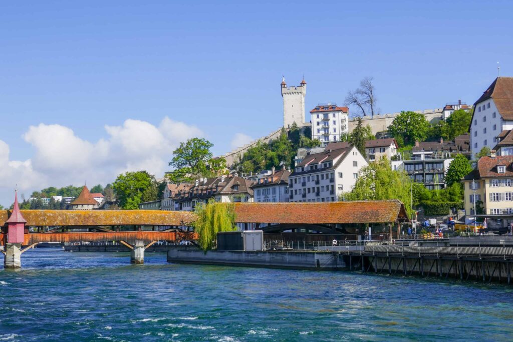 Self-guided city walk in the Old Town of Lucerne