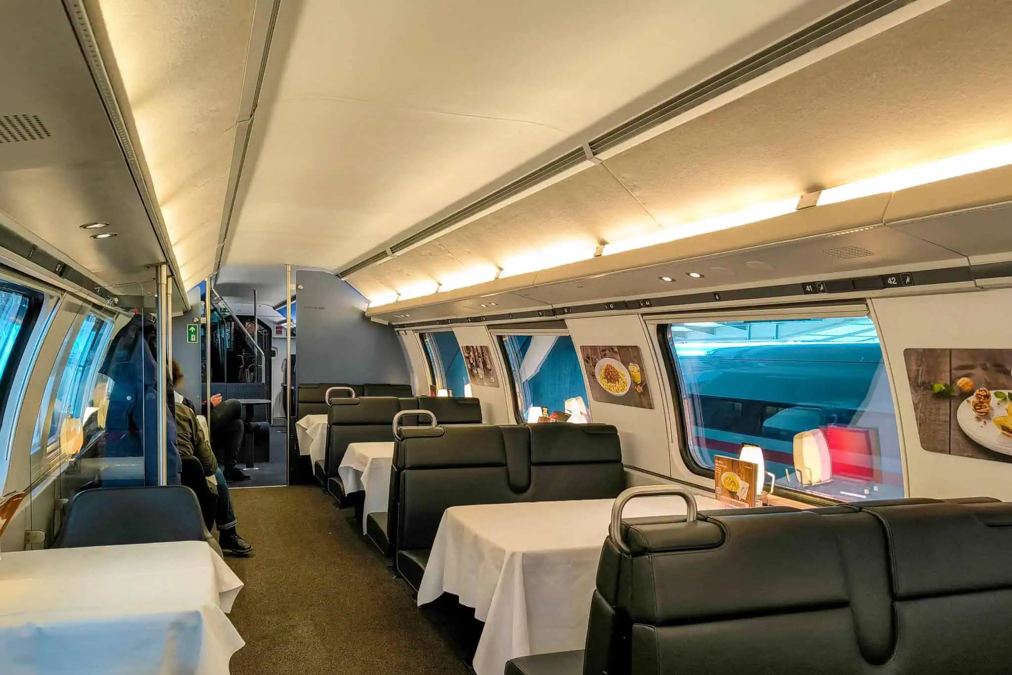 Combine Swiss meals with great scenery: in mountain restaurants, trains ...