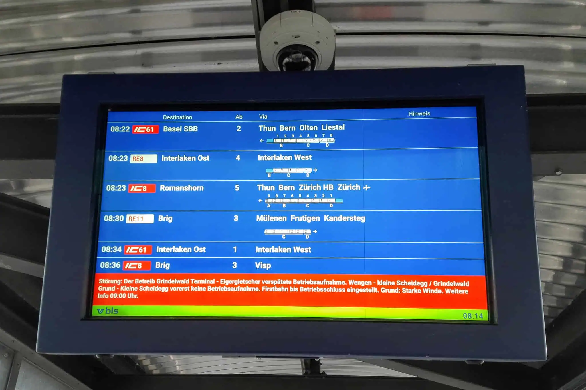 1st and 2nd class in Swiss trains: what to expect