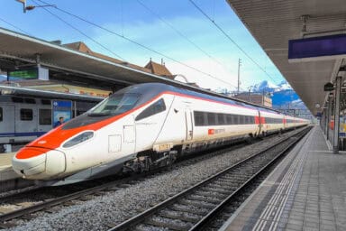 Swiss train types: from international to regional trains