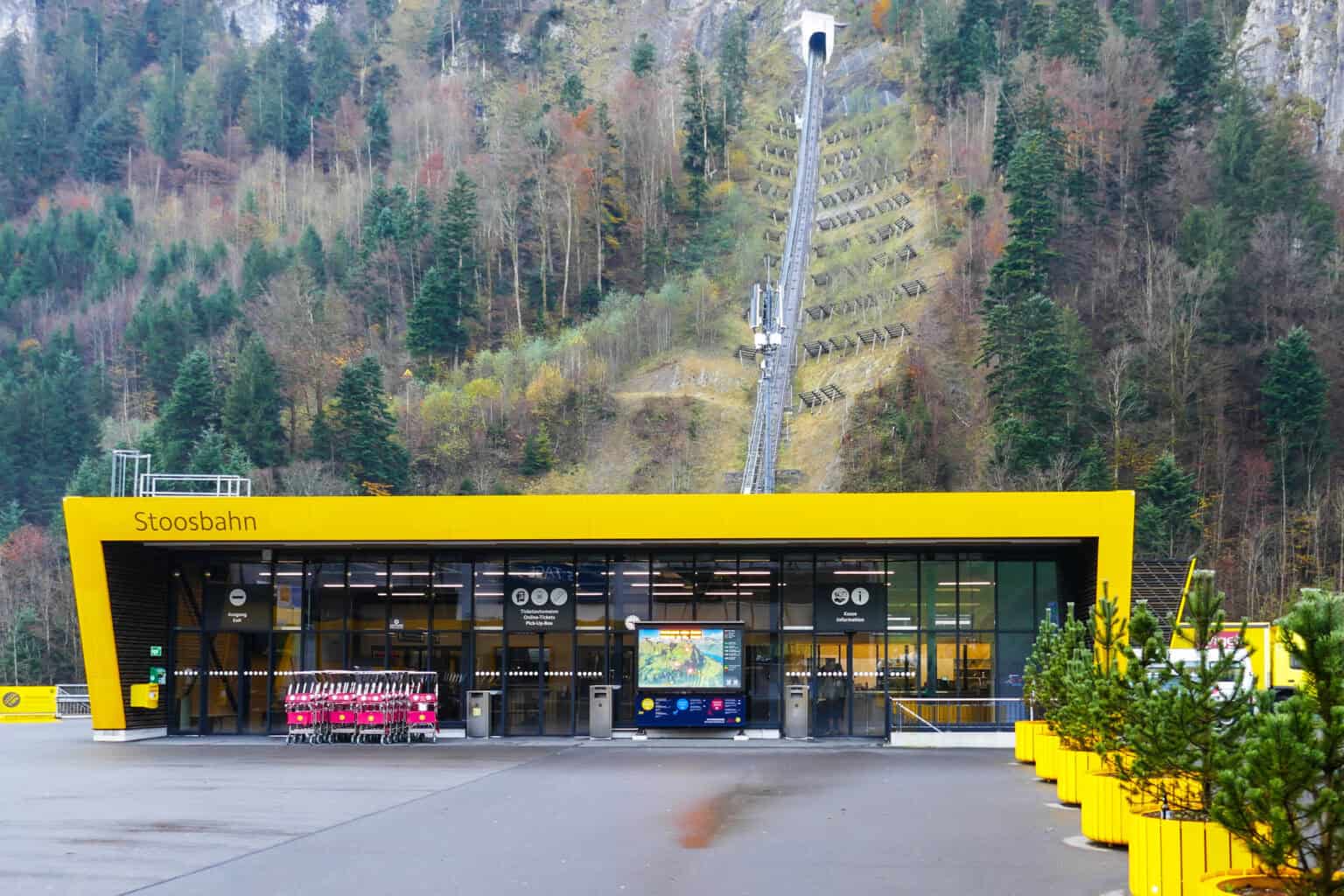 Explore Stoos and ride the world's steepest funicular: routes, costs ...